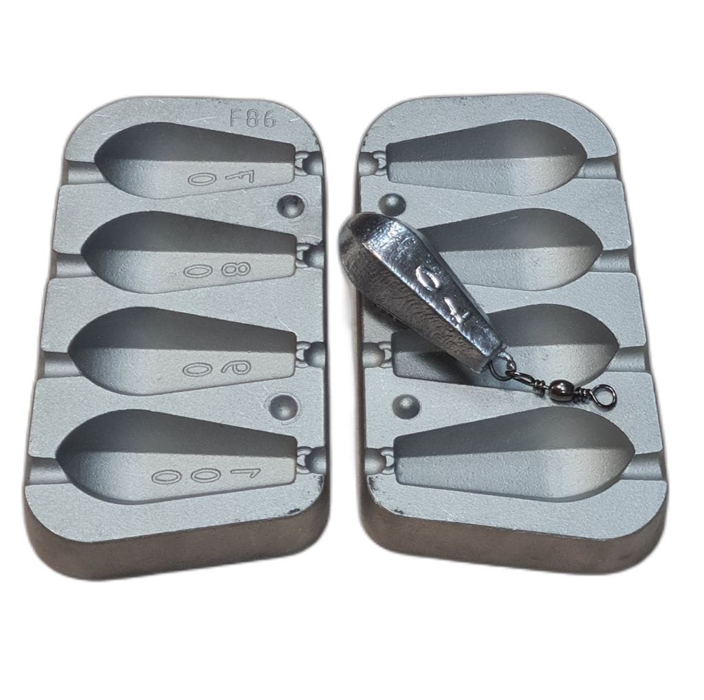 Forma wędkarska 086 ( 70 * 80 * 90 * 100 gram ) – Formy wędkarskie